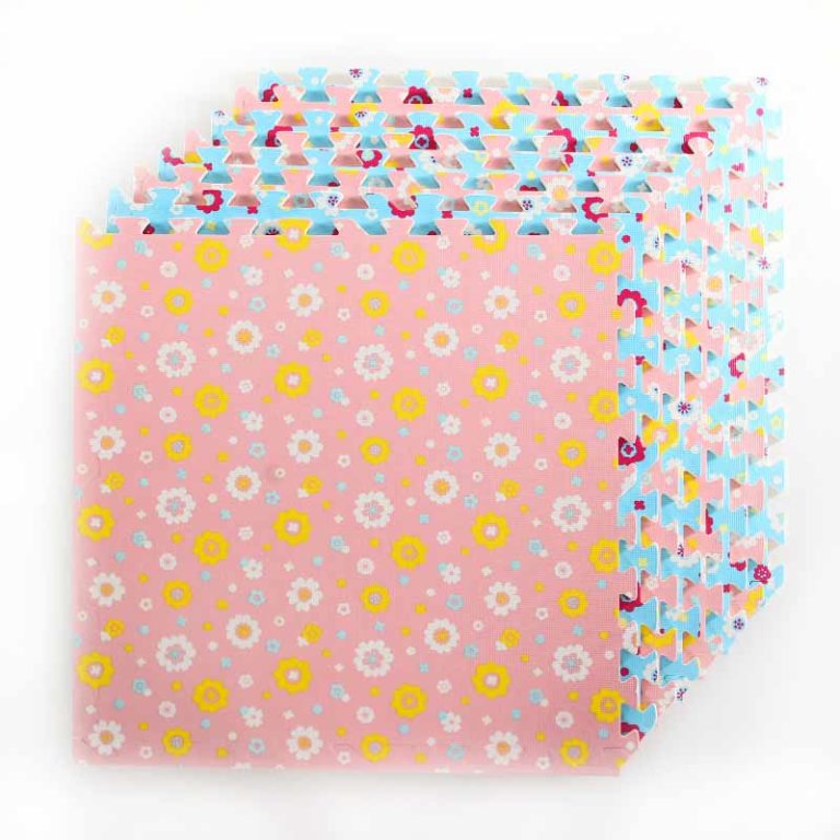 Eco Friendly non Slip EVA Foam mat with pastoral pattern - Professional ...